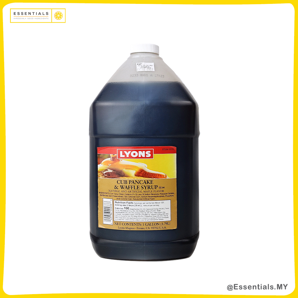 LYONS Cub Pancake & Waffle Syrup (3.79L) | Lazada
