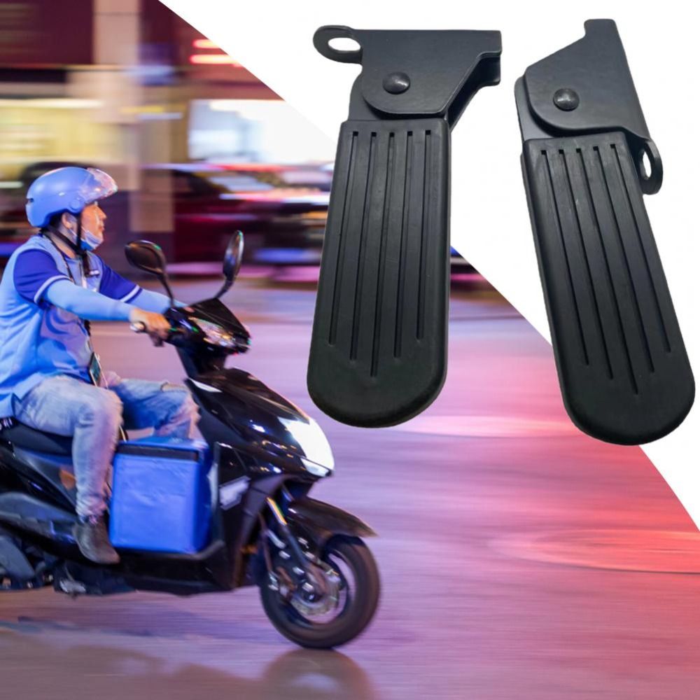 Pair Helpful Stable Seats Treadle Convenient Anti-rust Bike Rear Pedals ...
