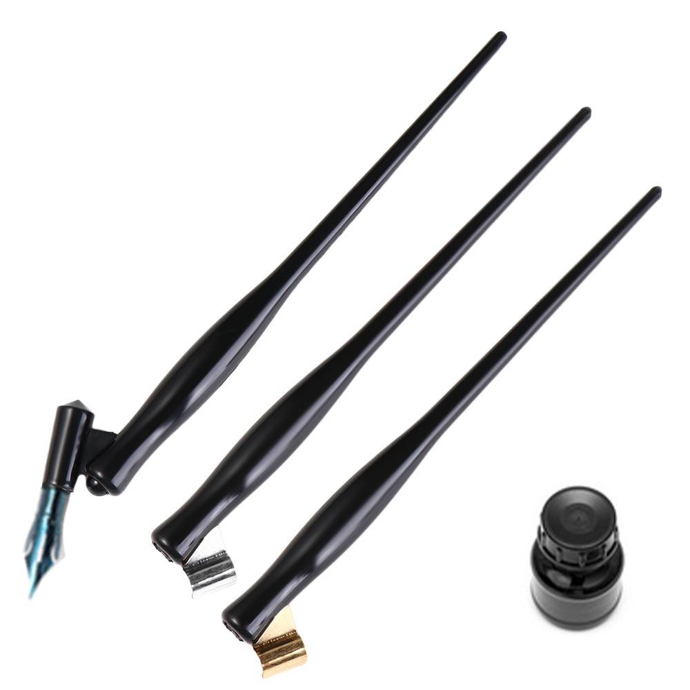 Simple Solid Oblique Dip Pen Holder English Writing Art Drawing ...