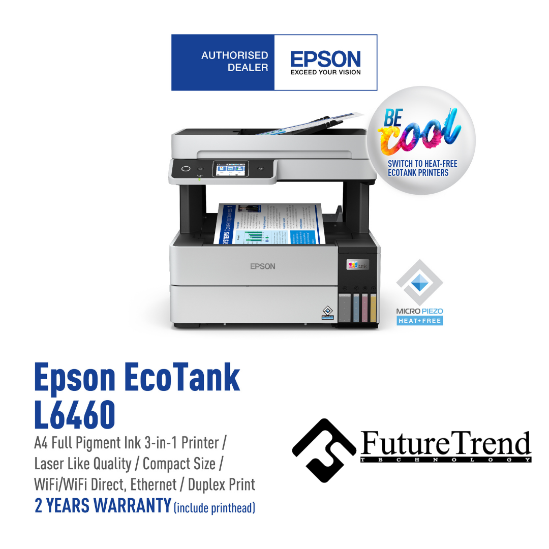 Epson EcoTank L6460 A4 Ink Tank Printer | Lazada