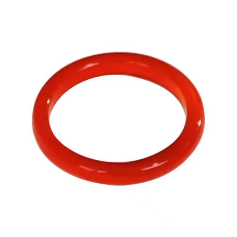 【Factory prices】Non-metallic glass ring niche design jade white tea ...