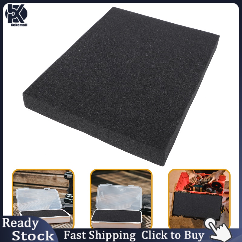 Kokemall Cases Storage Box Packing Foam Case Insert Foam Toolbox Foam ...