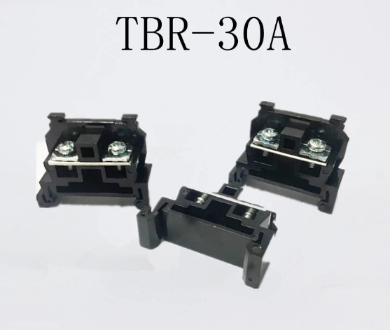 CNTD เทอร์มินอล TERMINAL TBR CBR TR STOPPER สีดำ ยึดราง DIN Rail - PPL ...