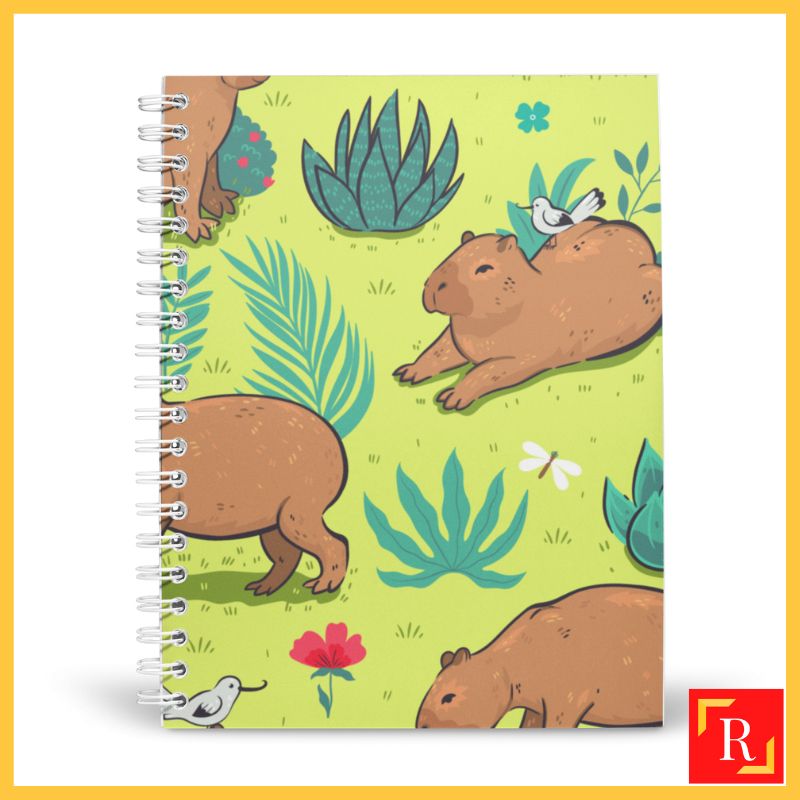 Spiral Notebook/Double Ring Notebook-(A4/A5 | Line/Blank | 80gsm)-Cute ...