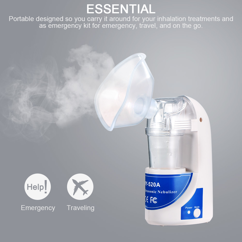 【StyleVoyager】Portable Nebulizer Handheld Inhaler Nebulizer For Kids ...
