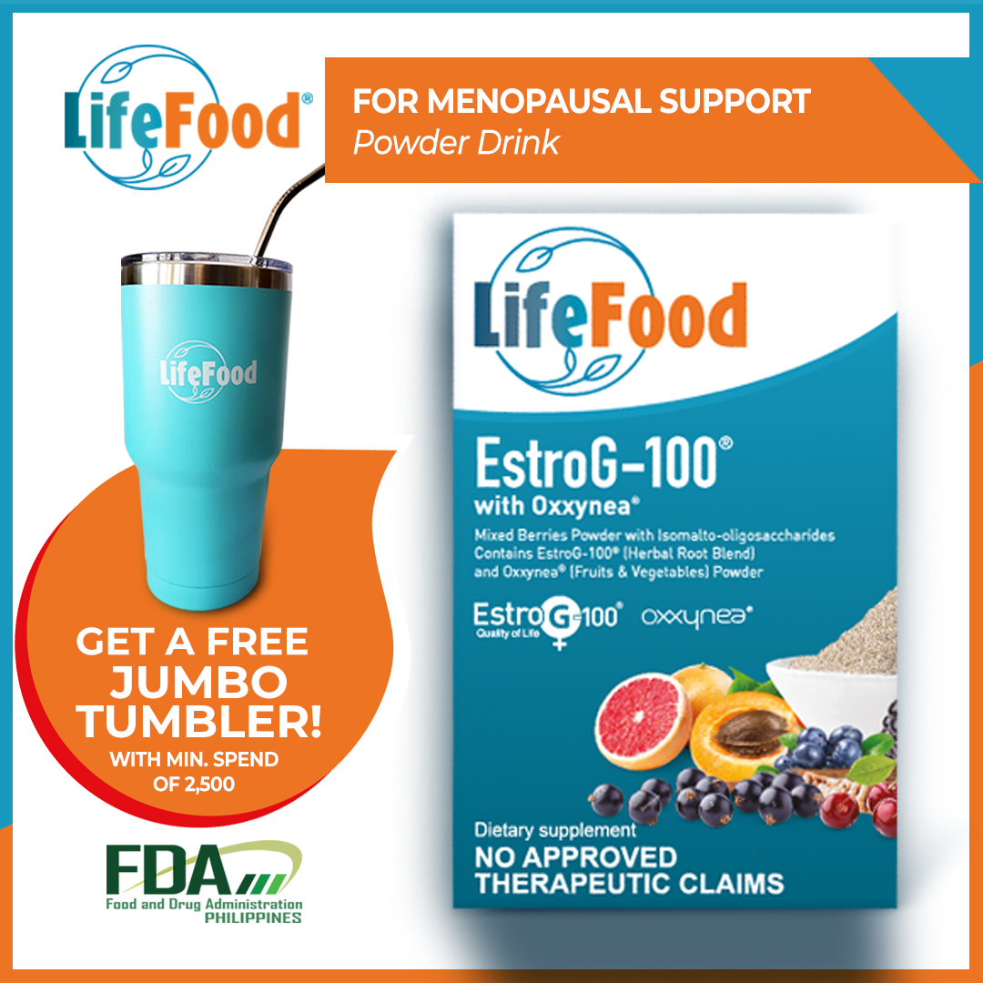 [B1T1] LifeFood EstroG-100 with Oxxynea Powder 30 Sachets (Antioxidant ...