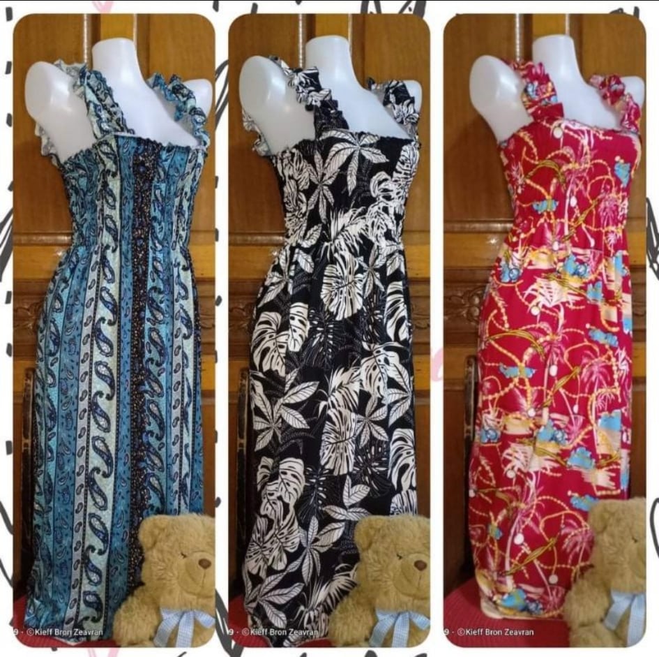 JANNA LONG RAFFLES DRESS | Lazada PH