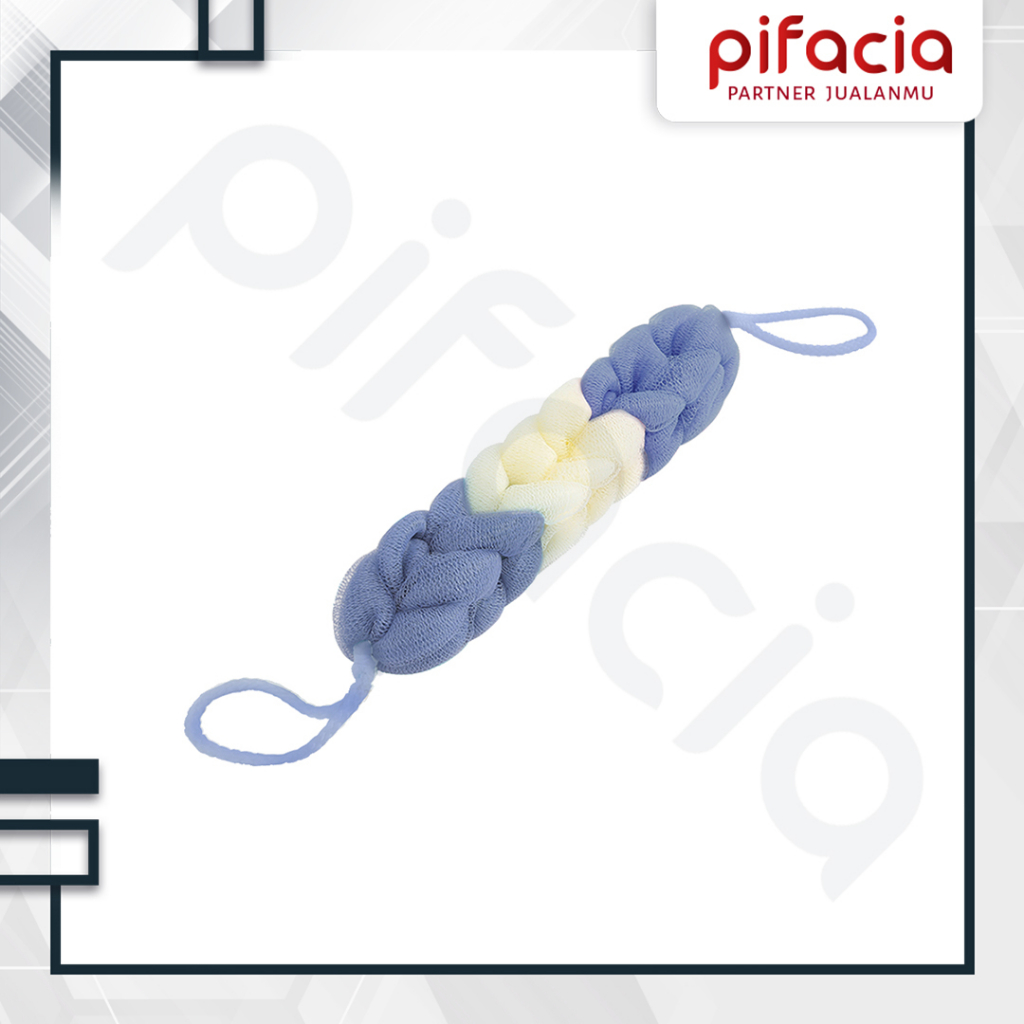 Spons Mandi Bulat Panjang Premium Bath Sponge Shower Puff Jaring Tebal ...