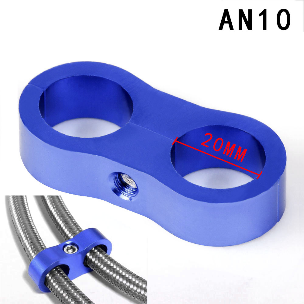 Rastp-An10 20mm Braided Hose Separator Clamp Fitting Adapter Bracket ...