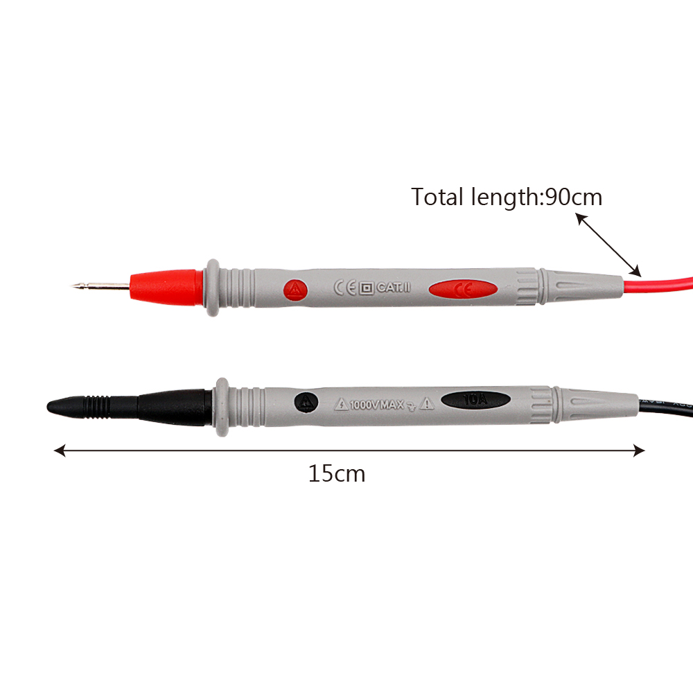 【New design】1 Pair Digital Multimeter Lead Probe Wire Practical Multi ...