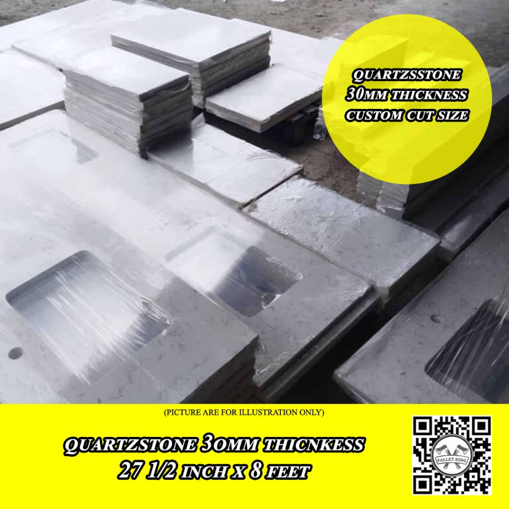 Quartz Stone Table Top Per pcs For Kitchen Bathroom Renovation 27 1/2 ...