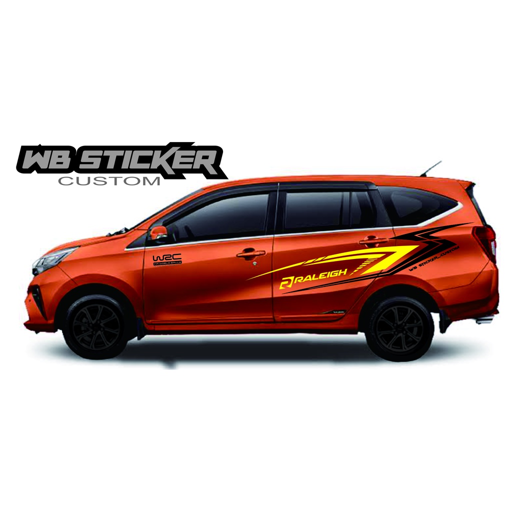 Stiker mobil sigra cayla honda brio calya agya ayla honda jazz ertiga ...