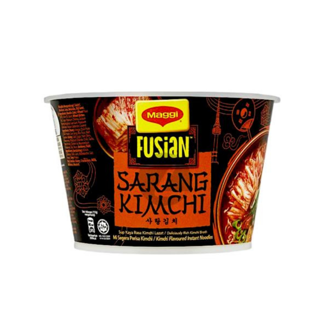 MAGGI Instant Noodle Bowl Fusian Sarang Kimchi / Karai Miso | NE Grocer ...
