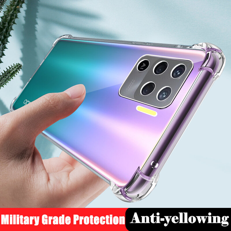 xipare for OPPO A94 4G Shock Absorbing Ultra Clear Jelly Case Soft ...