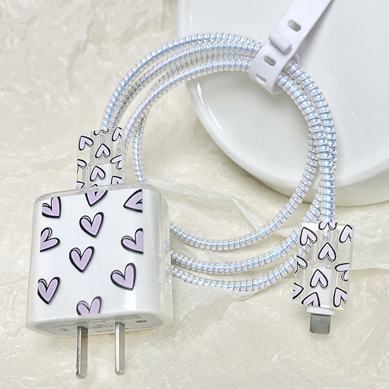 USB Cable Protection US Charger Protector Cover Cute Style Prot Mystic ...