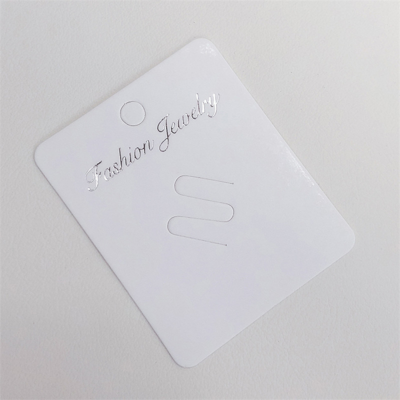 50Pcs Fashion Brooches Display Cards High Quality Pins Blank Paper Tag ...