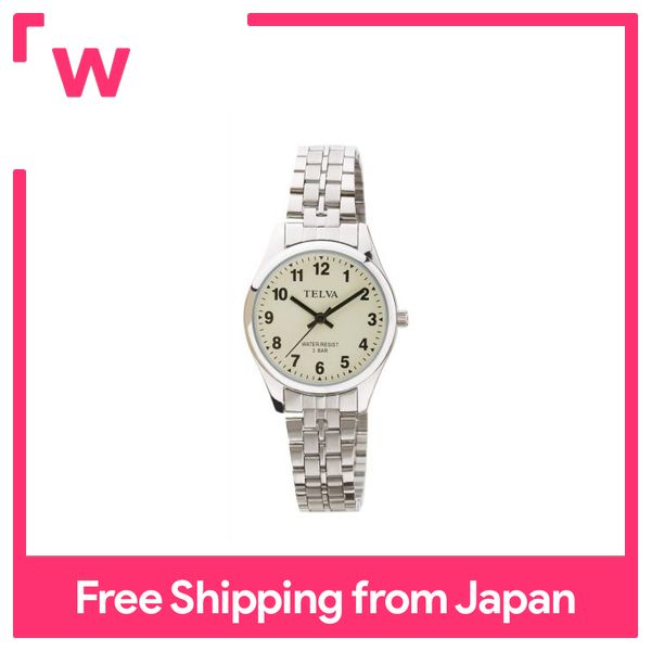 [Kurefa] Watch TELVA Analog Waterproof Simple TE-AL148-CHS Ladies ...