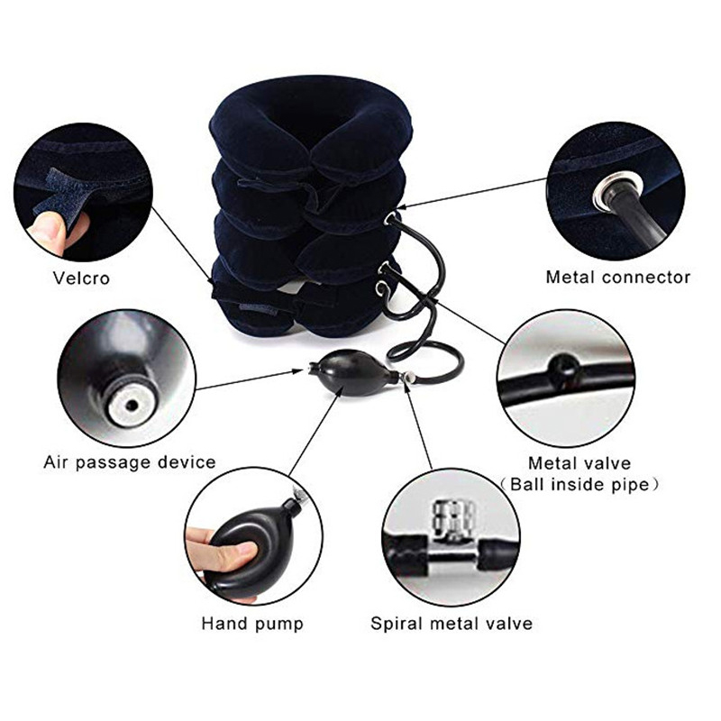 Aweisuan Hot Sale 4 Layer Inflatable Cervical Traction Device Neck ...
