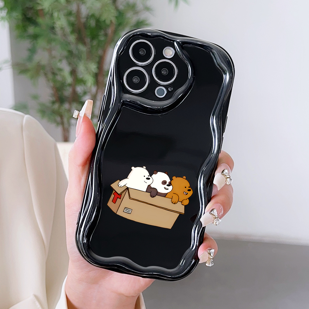 BILI for Realme C53 C51 Note 50 Narzo N53 Back Cover Carton Bears ...