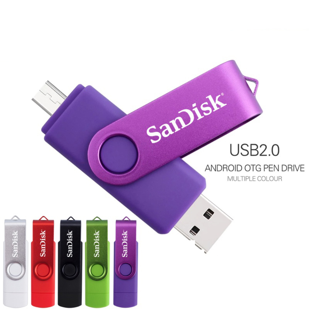 จัดส่ง 1-3 วันสำหรับ SanDisk OTG USB Flash Drive 1TB 2TB OTG Triple ...