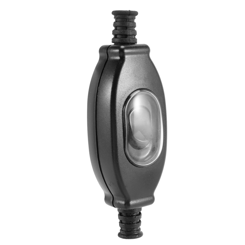 3A 250V Waterproof in Line Switch Cord Switch IP65 Round Wire Silver ...