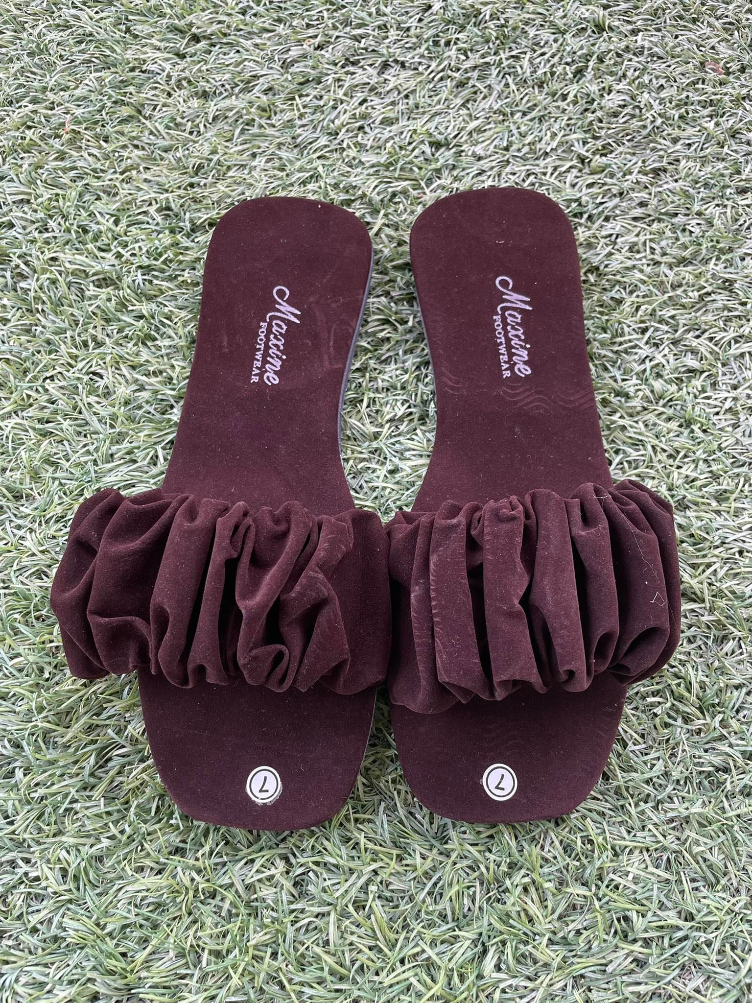 LADYS FLAT SLIPPERS-MJ27-MAXINE FOOTWEAR | Lazada PH