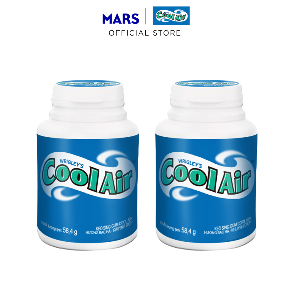 Combo 2 hũ kẹo Sing-gum Cool Air hương bạc hà - khuynh diệp hũ 40 viên ...