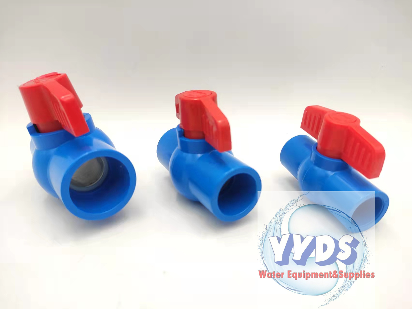 Thick PVC BLUE UNION PATENTE/BALL VALVE 1/2", 3/4", 1" Good Quality ...