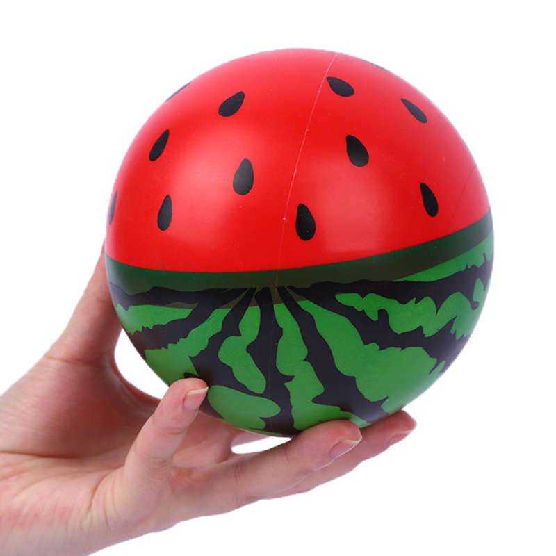 5 Inch Inflatable Watermelon Ball Kindergarten Children's Leather Ball ...