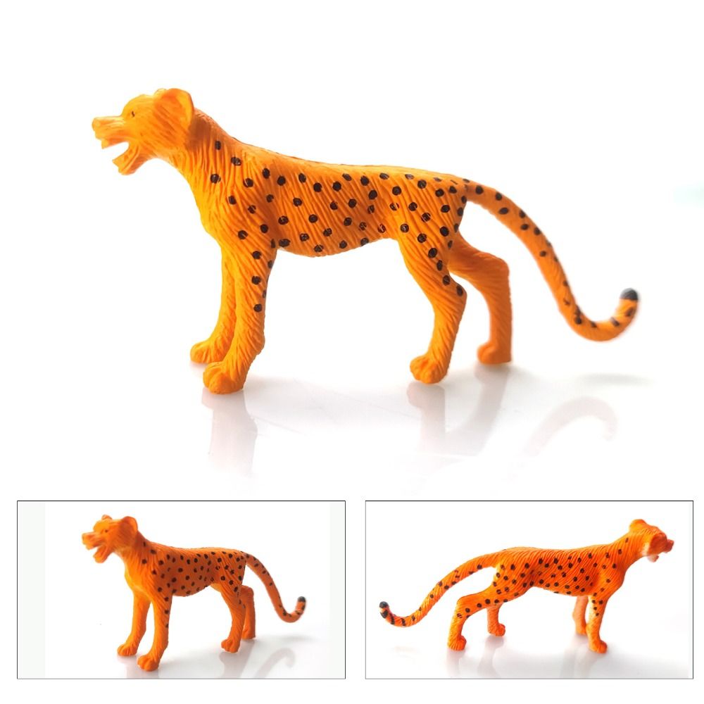 Creative Artificial Jungle Wild Animal Model Panther Horse Realistic ...
