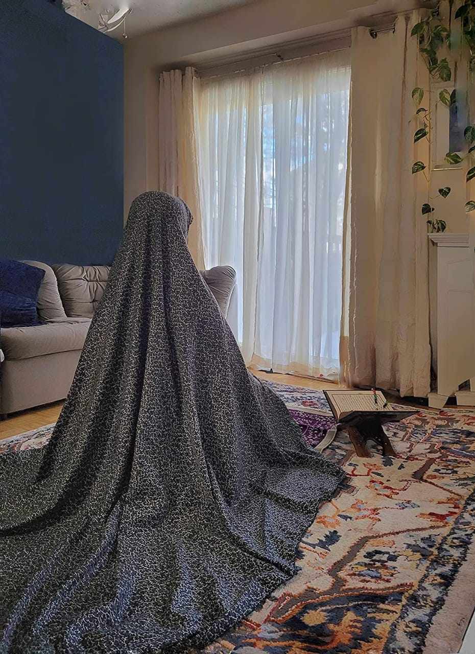 Namaz Chaddar Random Prints Full length 60 Length Front 60 Length Back ...