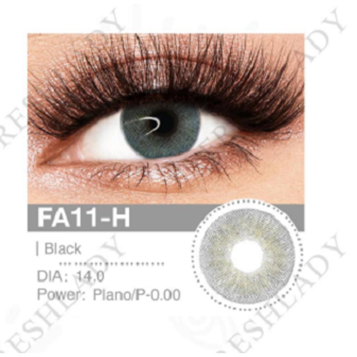Stylish best eye lenses Three Tone Sterling Grey Color 1 Pair of ...
