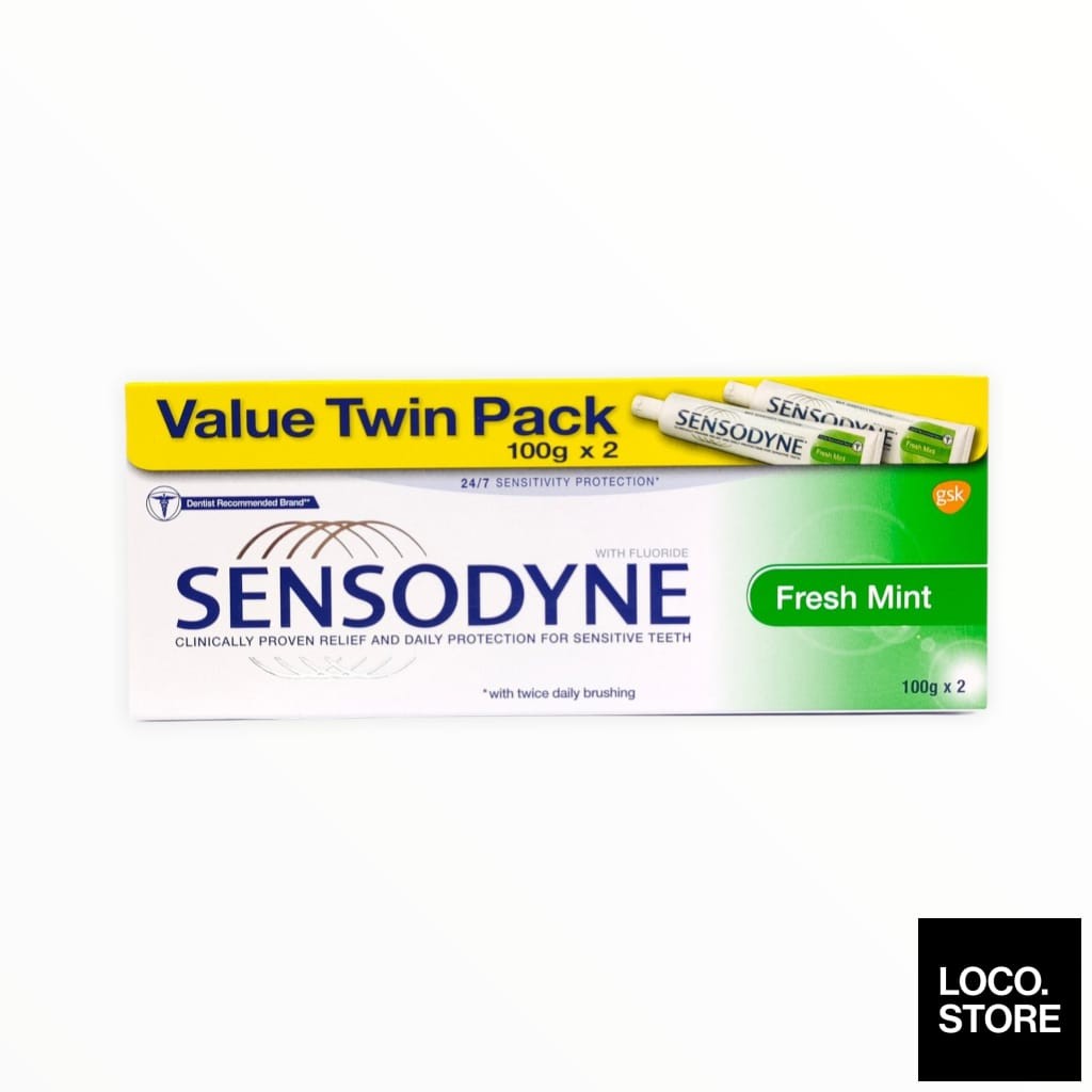 Sensodyne Toothpaste Freshmint Twin Pack 2X100G | Lazada