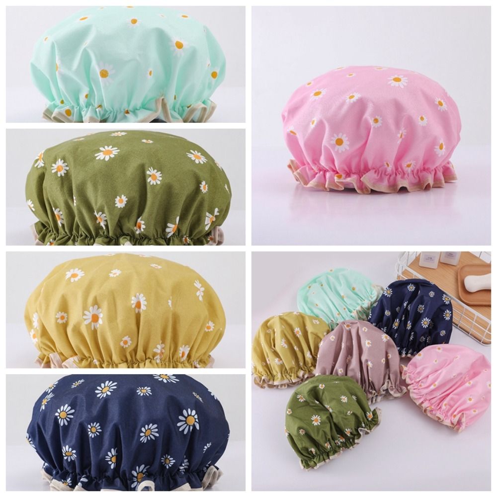 Thick Cover Accessories PVC Shower Cover Multi-color Double Layer ...