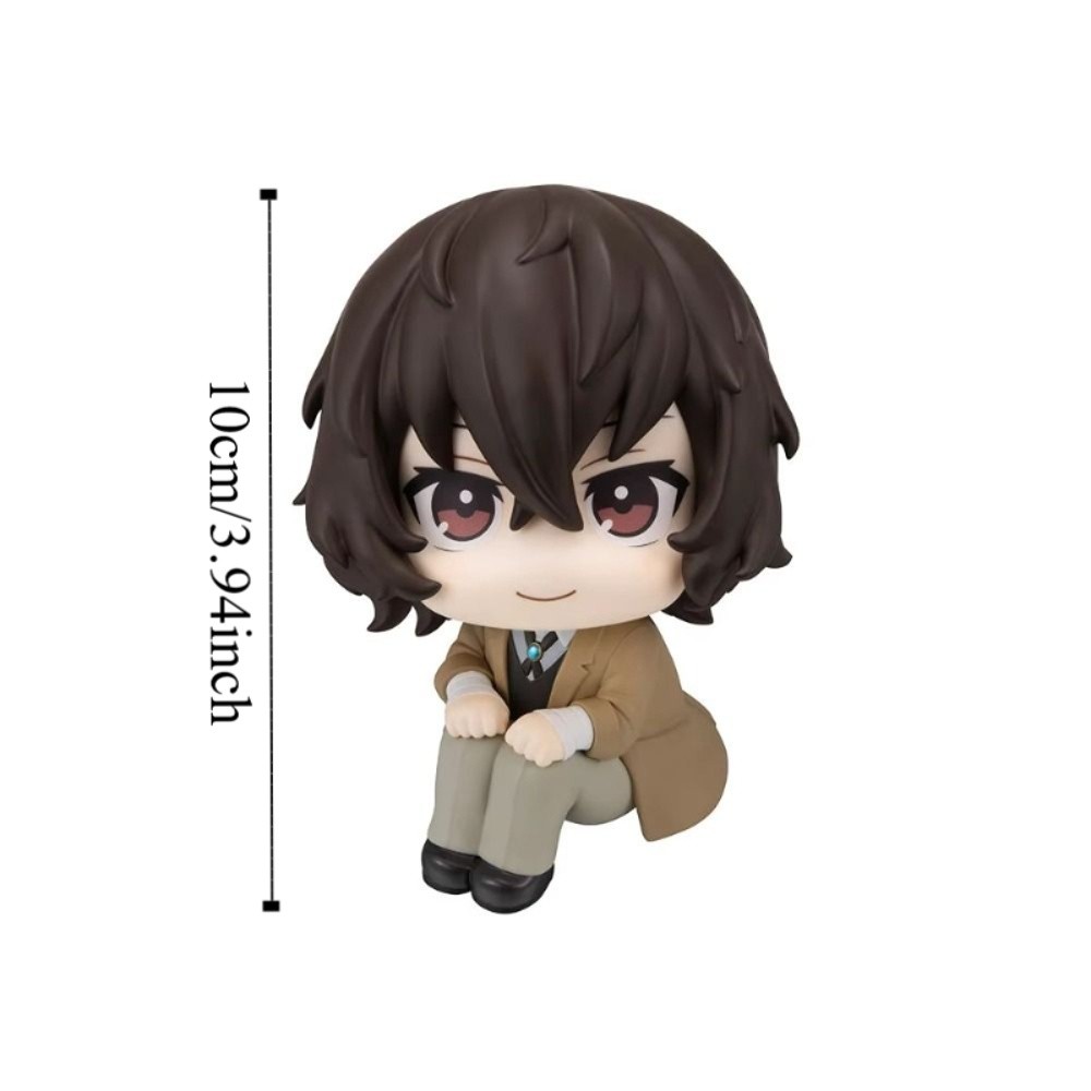 Home Decor Anime Peripheral Bungou Stray Dogs Figure Q Version PVC Doll ...