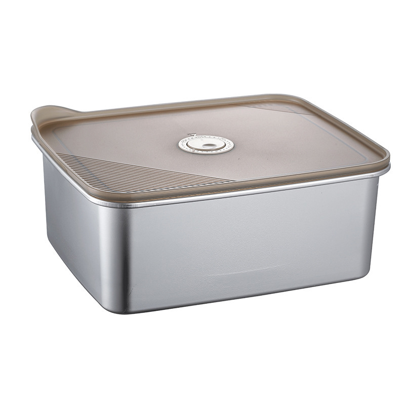 304 Stainless Steel Food Storage Container –Airtight Fridge/Freezer ...