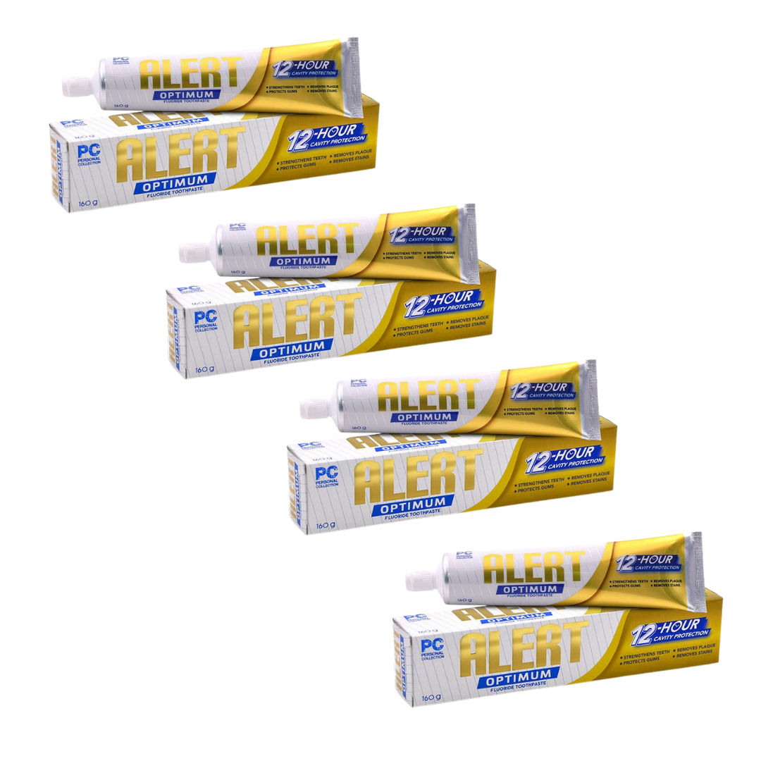 Alert Optimum Fluoride Toothpaste Buy 2 Take 2 160g by Personal ...