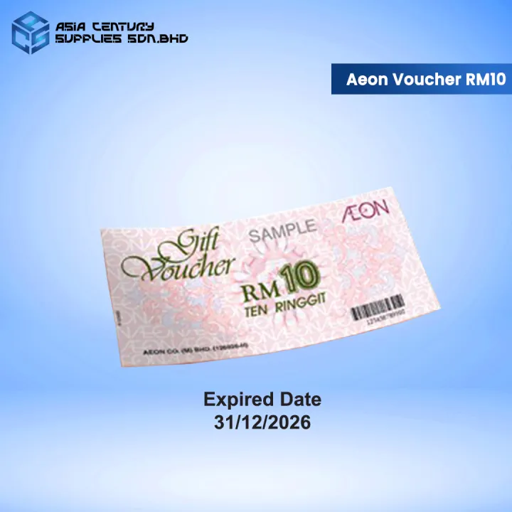 Rm10 Aeon Voucher Jusco Voucher Gift Voucher | Lazada