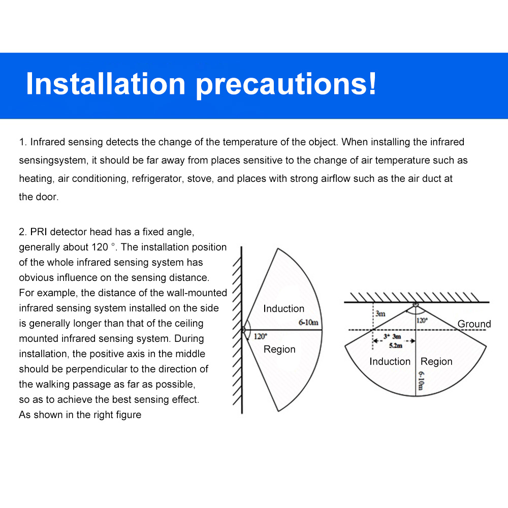 1ma Motion Automatic Sensor Ir Switch 6v 12v Dc Human Body Induction ...