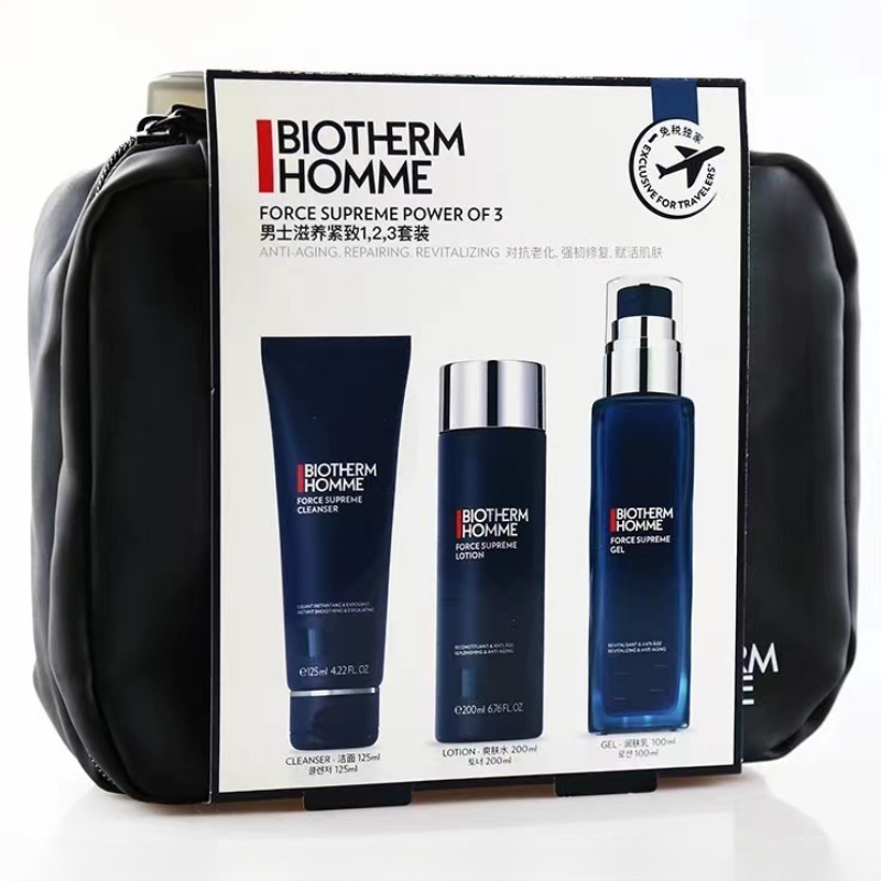 ( New version ) BIOTHERM Men Skin Care 3-Piece Set ‮ Sponges Sponges ...