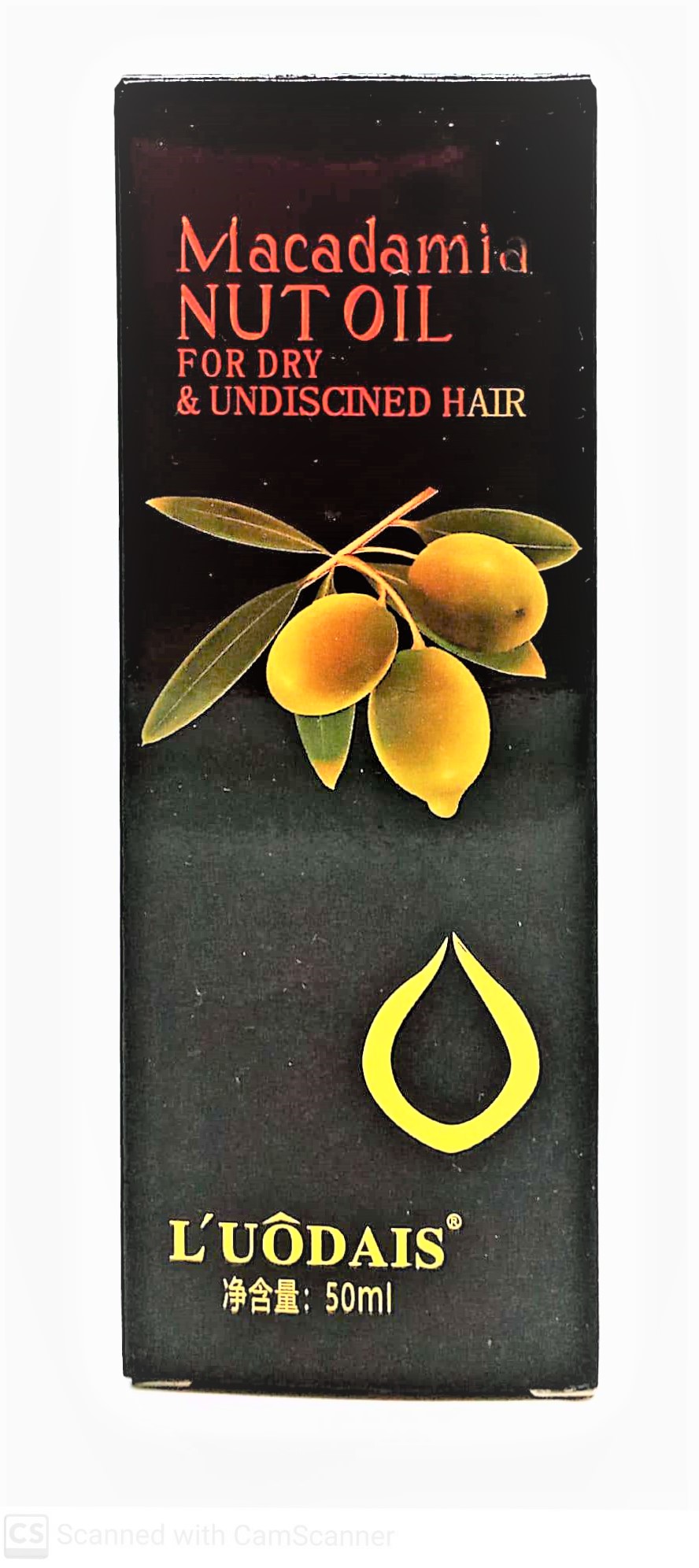 Luodais Macadamia Nut hair oil – 50ml | Lazada