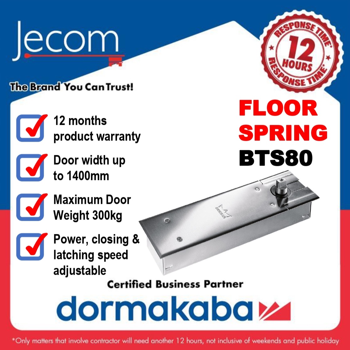 Dormakaba BTS80 Floor Spring | Dorma BTS80 Floor Spring | Lazada Singapore