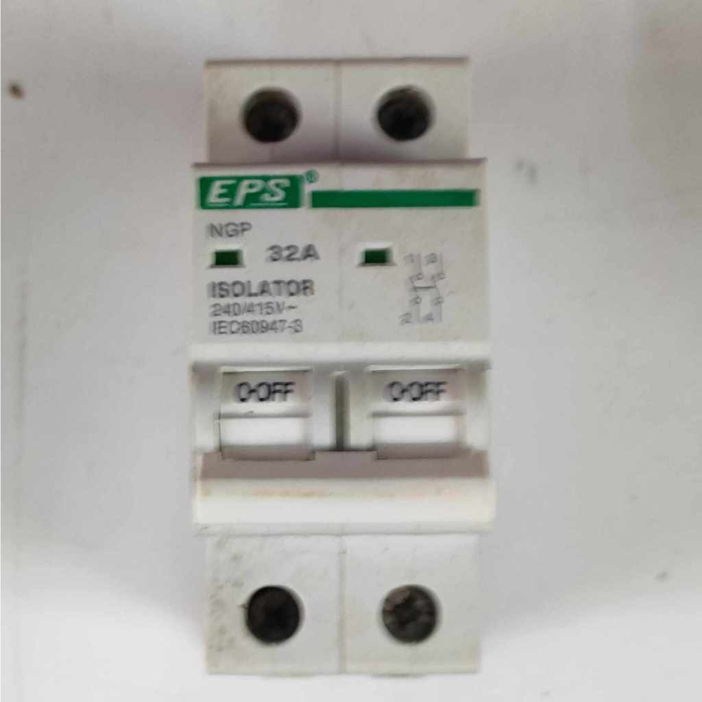 Electrical switch EPS ISOLATOR 32A 40A 63A 100A 2POLE 3POLE MAIN SWITCH ... Electrical switch EPS ISOLATOR 32A 40A 63A 100A 2POLE 3POLE MAIN SWITCH ...