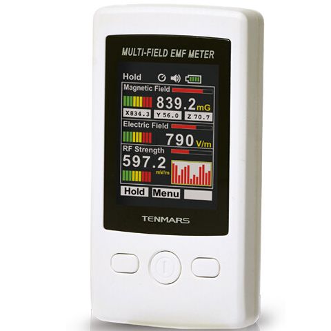 TM-190 3 in 1 Multi-field EMF Meter Measure Electromagnetic Field ...