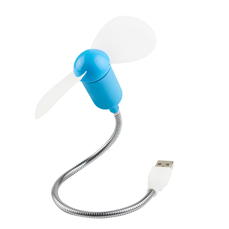 Mini Snake Fan Silent Soft Leaf Fan Computer Usb Fan Bendable Freely ...