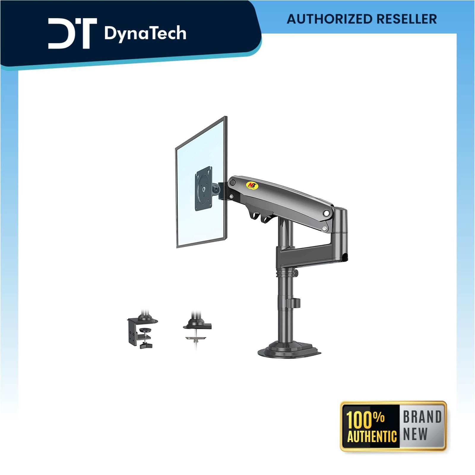 North Bayou H100 Single Deskmount 22-35" (75x100) 2-12kg | Lazada PH