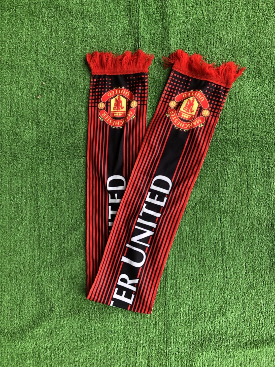 man united football team scarf football team scarves Manu scarf club ...
