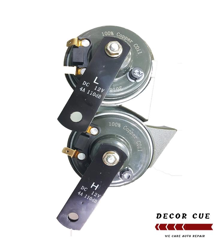 Honda Civic X 12 Volt Premium Super Loud Horn - 100% Copper Coil Pack ...