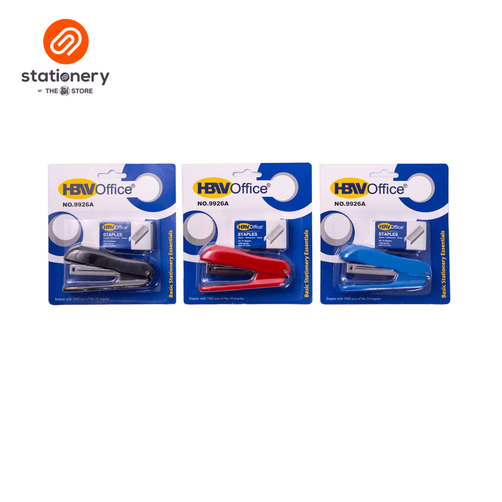 HBW Office Stapler Set With No. 10 Staple Wire Assorted | Lazada PH