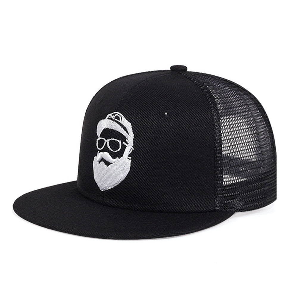 【Wildfolk Studio】Fashion Beard Old Man Embroidery Baseball Cap ...
